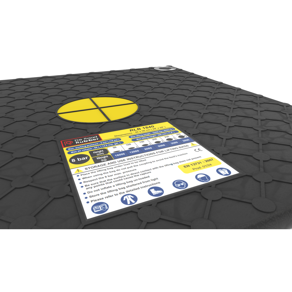 Hefkussen RLB - Max. Werkdruk 8 Bar, Draaglussen | Mennens Nederland