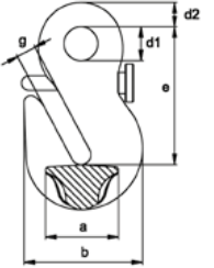 Shortening Grab Hook KWB PS/S | Mennens Netherlands