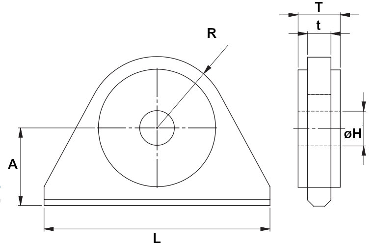 Pad Eye - Type S | Lifting Eyes | Mennens Netherlands