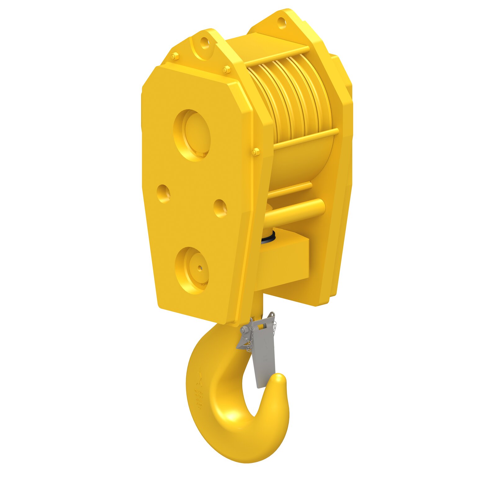 Standard Reeve Crane Blocks 5 sheaves | Mennens Netherlands