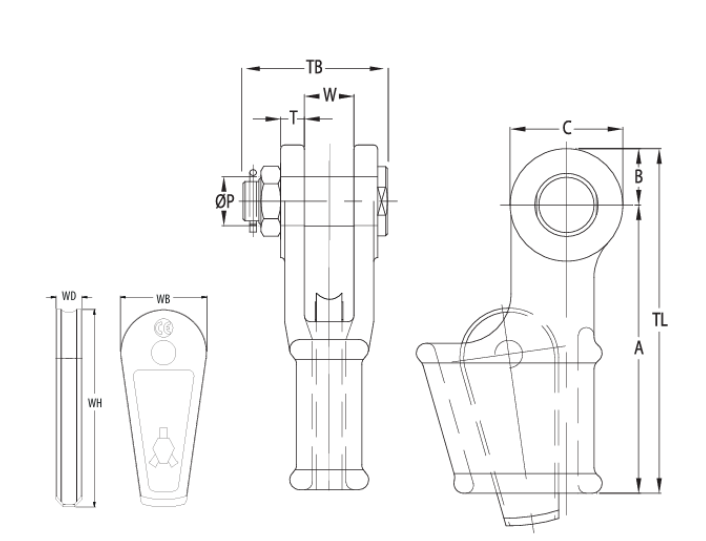Open Wedge Socket OSS B With bolt | Mennens Netherlands