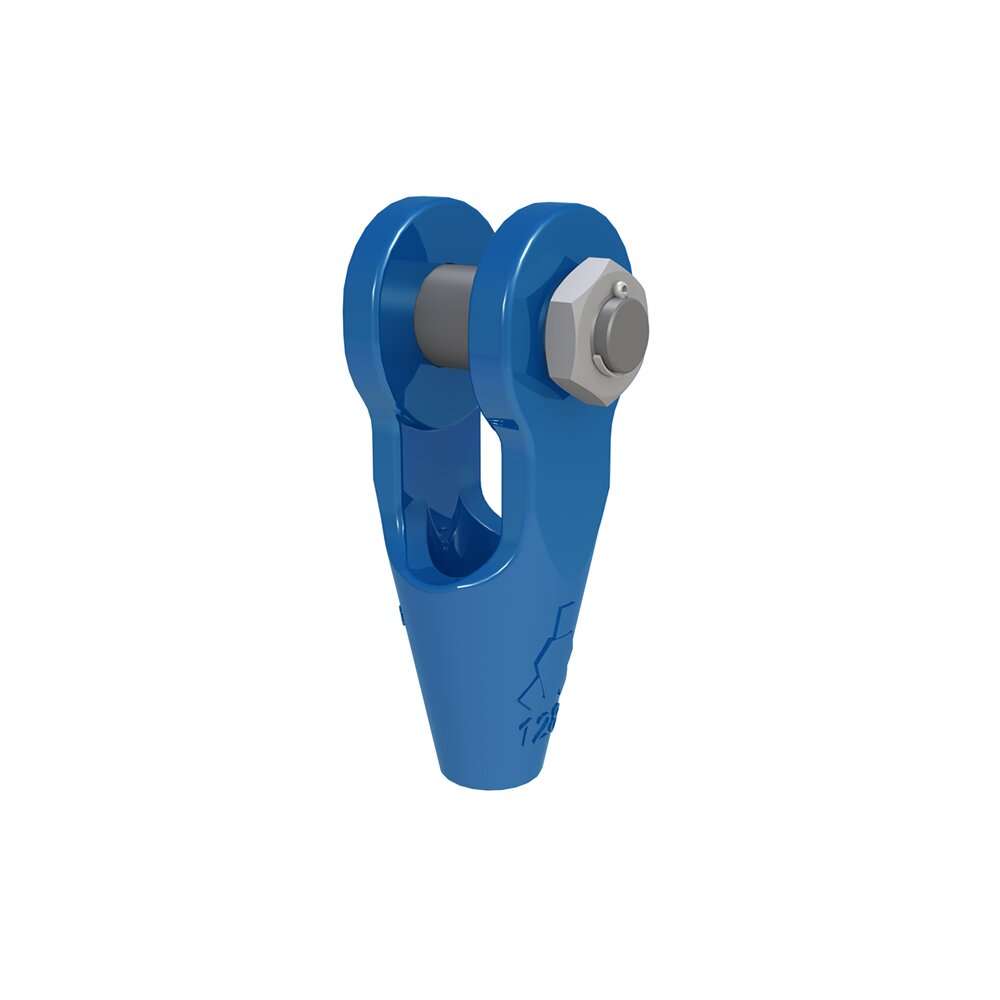 Open spelter socket for use with steel wire rope | Mennens Netherlands