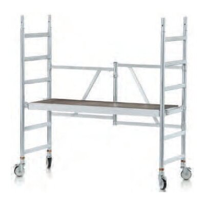 COMPACT folding scaffold unit, single platform Z500 (low) | Mennens ...